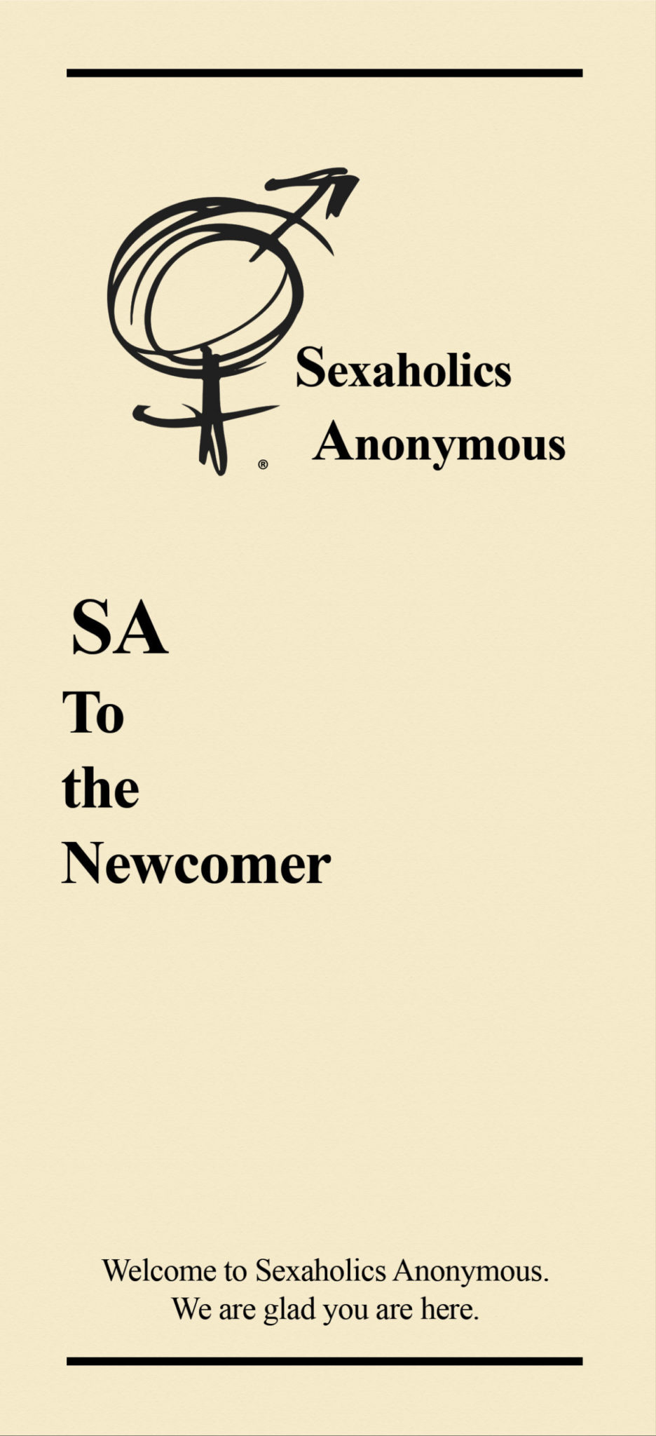 Sexaholics Anonymous White Book | SAICO Store