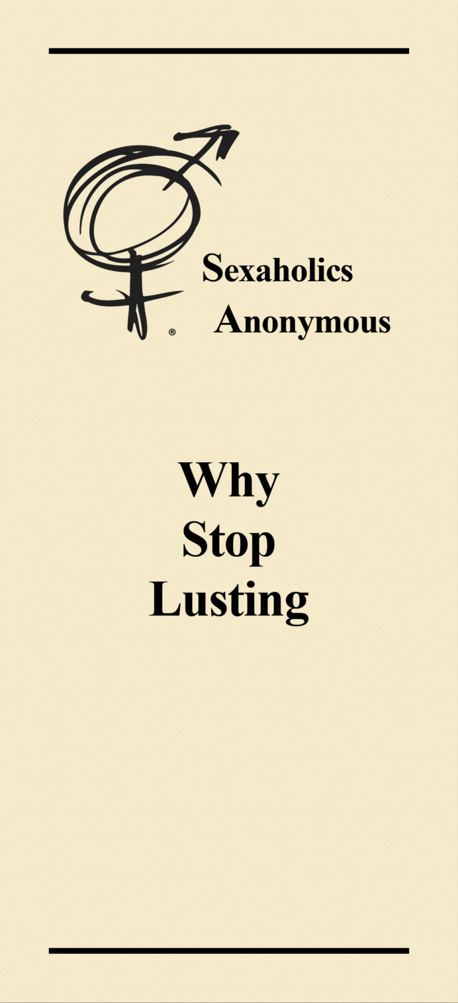 Sexaholics Anonymous White Book | SAICO Store